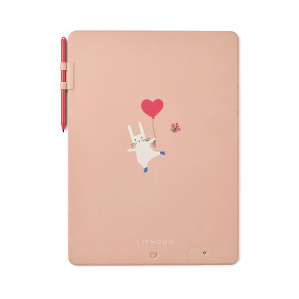 Liewood Drawing Tablet Zora Rabbit / Pale Tuscany at Yay Kids