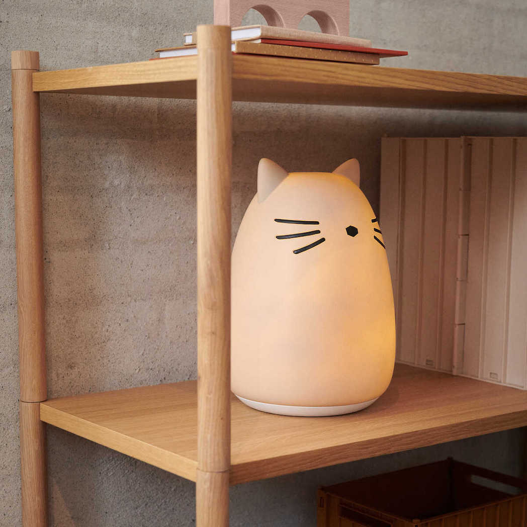 Liewood Kinder Nachtlicht Jimbo Cat Rose bei Yay Kids