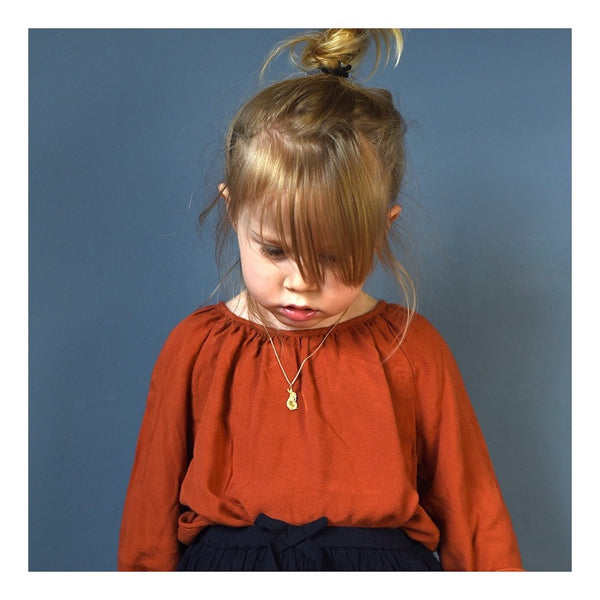 Titlee Kinder Kette vergoldet Squirrel bei Yay Kids